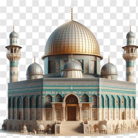 마스지드 알 아크사 3d 모델 사원 알 아크사 3d Png 일러스트 및 이미지 에 대한 무료 다운로드 Pngtree