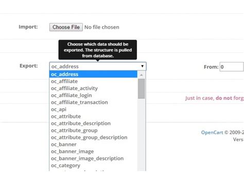 Simple Csv Import Export Any Database Table