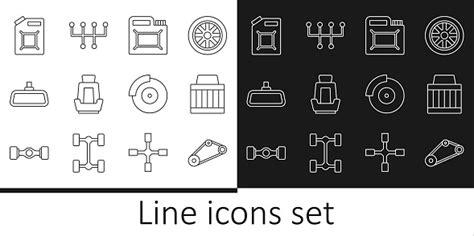 세트 라인 타이밍 벨트 키트 자동차 에어 필터 모터 오일용 캐니스터 시트 거울 가솔린 캘리퍼가 있는 브레이크 디스크 및 기어