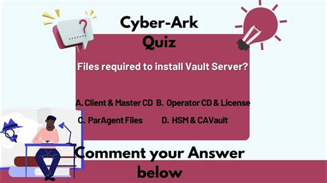 Cyberark Quiz Part 24 Cyberark Interview And Questions Secapps Learning Youtube
