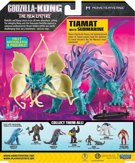 Godzilla X Kong The New Empire Tiamat Figura Monsterverse Legendás