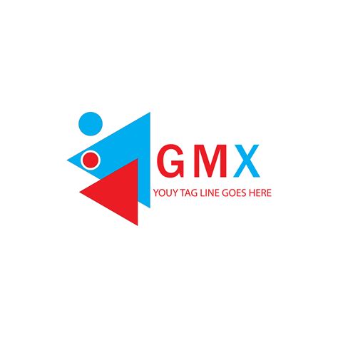 Gmx Letter Logo Creative Design With Vector Graphic 7927497 Vector Art
