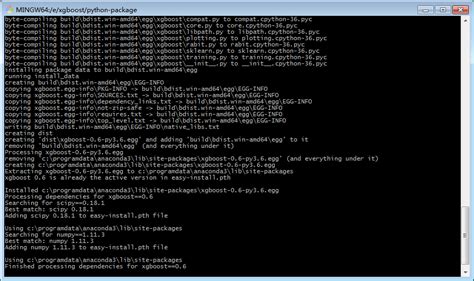 Windows 下安装python版本xgboost 知乎