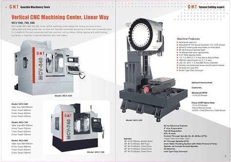 Linear Way GMT CNC Goushin Machine Tools