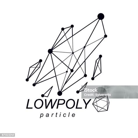 3d 종이 접기 추상 Mesh 개체 벡터 추상적인 디자인 요소입니다 0명에 대한 스톡 벡터 아트 및 기타 이미지 0명 3차원 형태 건설 산업 Istock