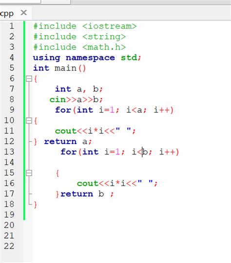 Code Liệt Kê Tất Cả Số Chính Phương Trong đoạn A B Bị Sai