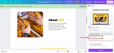 Add A Navigation Menu To Canva Websites Tutorial 2024