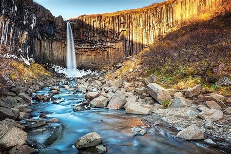 Svartifoss Waterfall East Iceland Iceland Travel Guide Locations