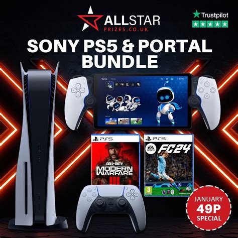 Sony Ps5 And Portal Bundle All Star Prizes