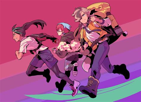 Nemona Arven And Penny Pokemon And 1 More Drawn By Redlhzz Danbooru