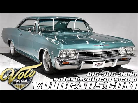 1965 Impala Original Colors 1965 Chevrolet Impala Volo Museum