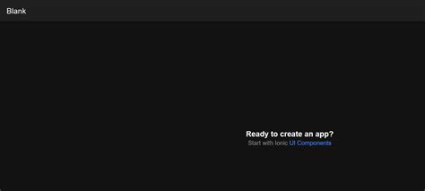 Building A Crud Mobile App With Ionic Framework And React