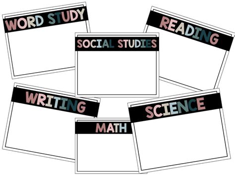 Editable Boho Classroom Objective Board Posters And Headers Etsy