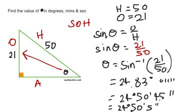 Finding Angles Using Trig Educreations