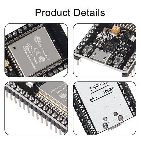 Mua Aceirmc 4pcs Esp32s Esp32 Cp2102 38 Pins Development Board 24 Ghz Dual Core Wlan Wifi