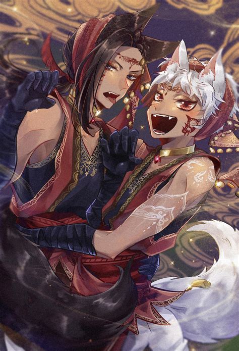 Wolf Jamil And Kalim By Rakujin03051 On Deviantart