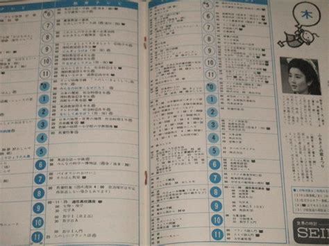 グラフnhk 昭和41年41号 放送番組時刻表（おはなはん他） 古書 ひふみや