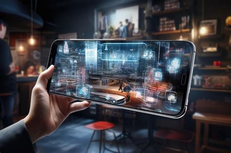 A Digital Transformation Integration Between Technology Premium Ai Generated Image