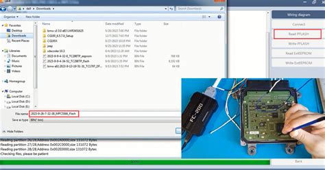 CG FC Read Write Delphi ECU DCM CRD In Boot Mode