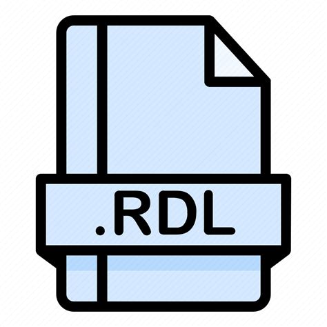 File File Extension File Format File Type Rdl Icon Download On