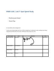 Spot Speed Study And Analysis Report Course Hero