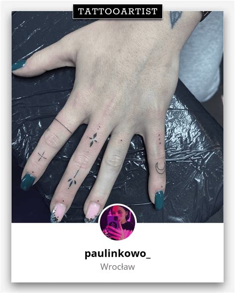 Tatuaż Na Palcach Inspiracja Na Nieśmiertelne Wzory