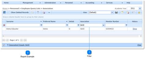 Topic Association Example