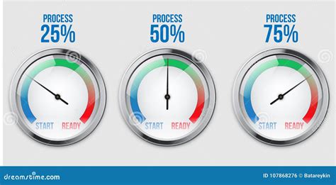 Infographic With Scale And Flowcharts Information Cartoon Vector