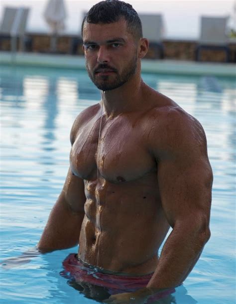 British Model Josh Watson Matthews Island