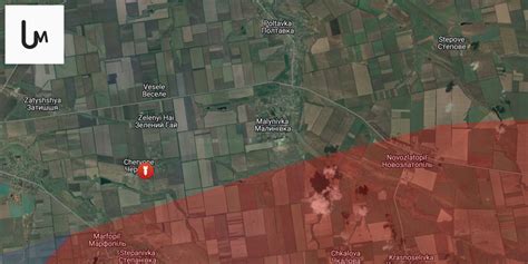 На запорожском направлении российская армия обстреляла Вольное Поле Донецкой области