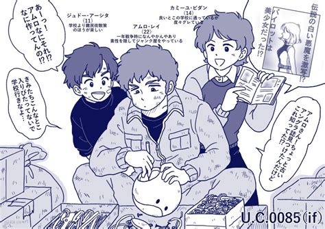 Haro Amuro Ray Kamille Bidan Sayla Mass And Judau Ashta Gundam And