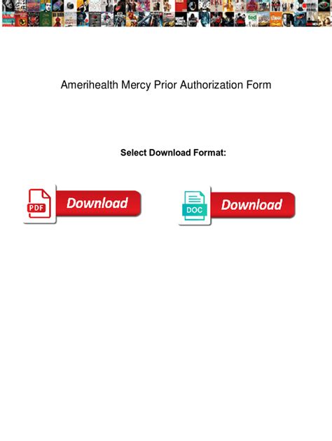 Fillable Online Amerihealth Mercy Prior Authorization Form Amerihealth Mercy Prior