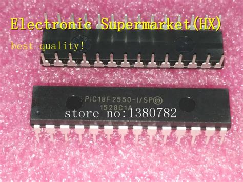 Stock original 10 pièces PIC18F2550 I SP DIP 28 Test et Avis