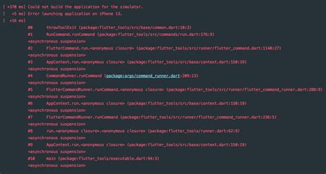 Could Not Build The Application For The Simulator Error Launching Application On Iphone 13