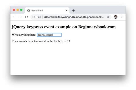 Jquery Keypress メソッド詳解：キーボード入力制御の切り札 Itチュートリアル