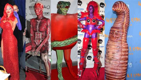 See Heidi Klums Halloween Costumes Over The Years