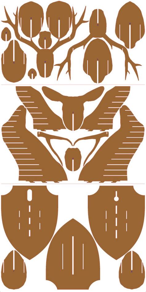 Голова оленя — декор для стены Мастер класс Oblacco Голова оленя декор Поделки Бумажные