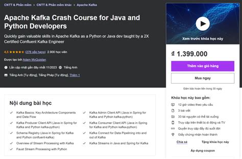 [share] apache kafka crash course for java and python developers