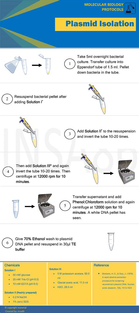 Plasmid Isolation By Alkaline Lysis Method