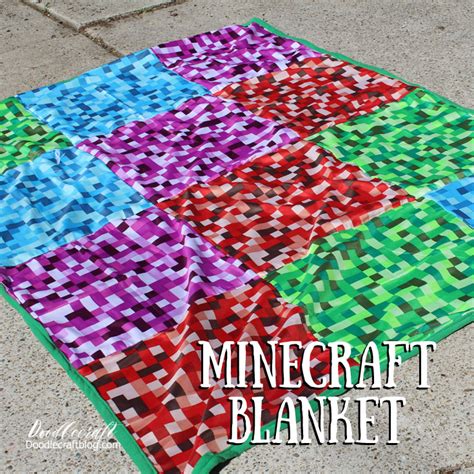 √ Make Your Ain Minecraft Peel Blanket New Handycrafts