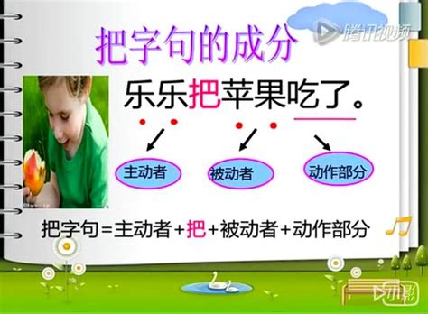 小学语文微课二年级把字句改被字句 腾讯视频
