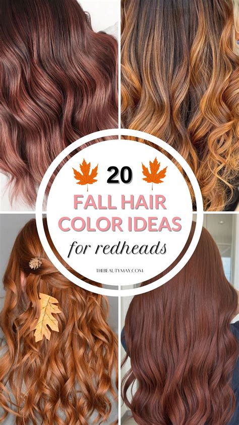 20 Best Fall Red Hair Color Ideas To Try The Beauty May