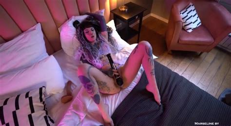 Marseline Keeps Up Presses On Carries Forwardsex Toy Raidprogresses Solo Masturbation Pursues