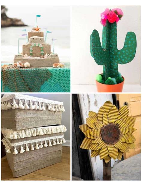Cardboard Box Crafts For Adults