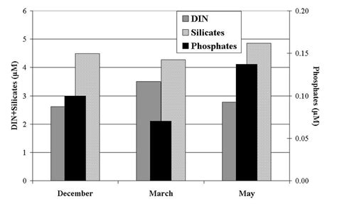 Average Concentration Of The Mean Integrated Values Of Nutrients During Download Scientific