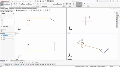 Solidworks 3d Sketching For Sweeps And Lofts Youtube