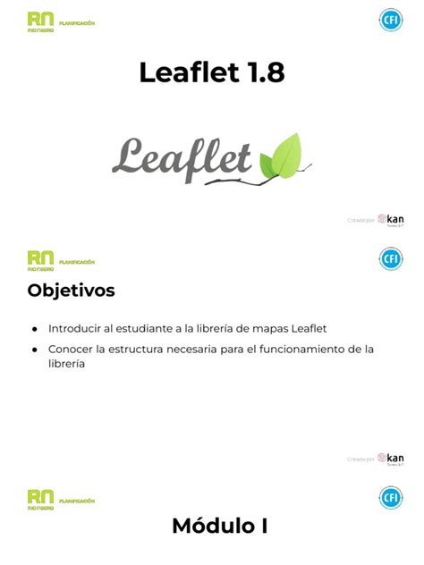 Leafletjs Teórico Módulo I Pdf Html Página Web