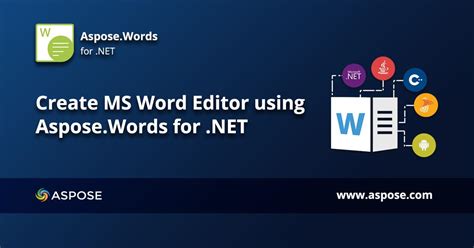 Aspose On Linkedin Wordeditor Aspnetcore Aspnet