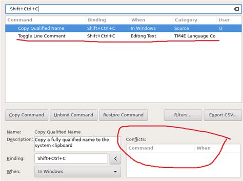 keybind doesn t work from editor on upgrade to 4 26 or later · issue