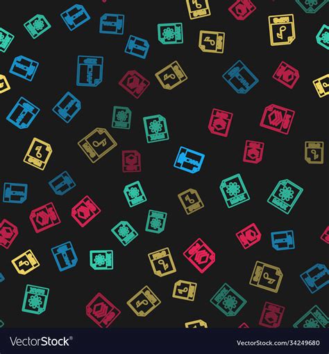 Set Line Zip File Document Max Mp3 And Psd Vector Image